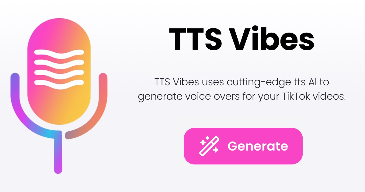 TTS Vibes